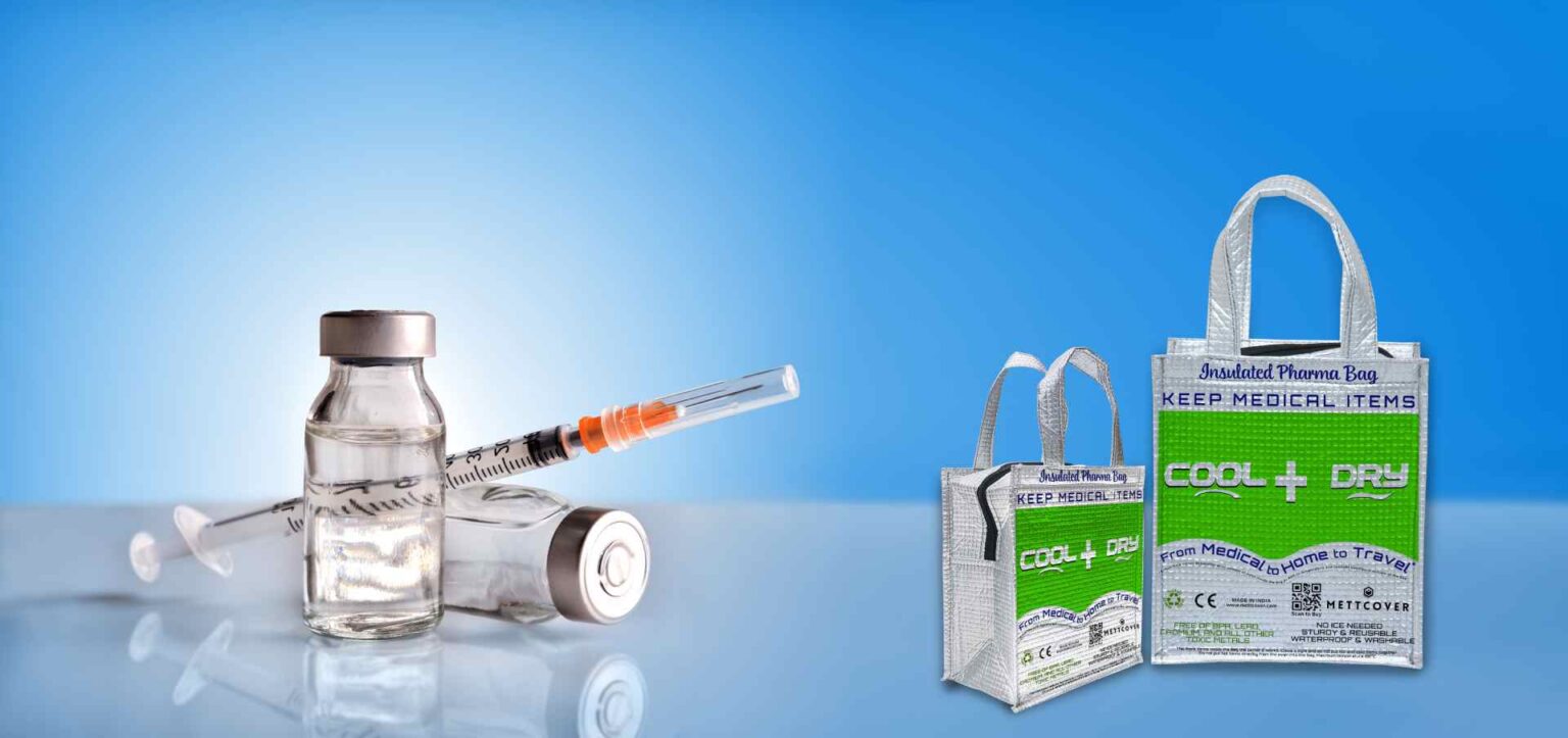 Mettcover Insulated Pharma Bag | Thermal Insulated Medicine Bag ...