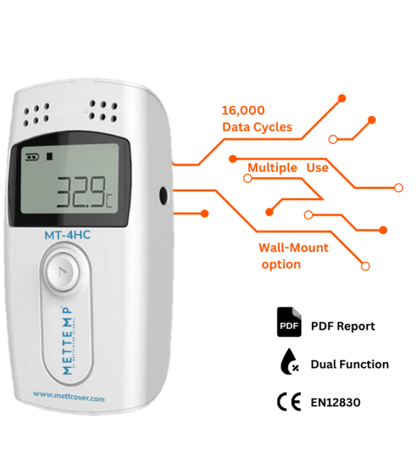 Temperature Data Loggers for Shipping . Mettemp by Mettcover.