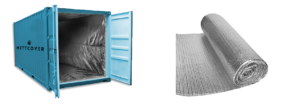 Insulated Container Liners for Dry Ocean Containers, Thermal Container ...