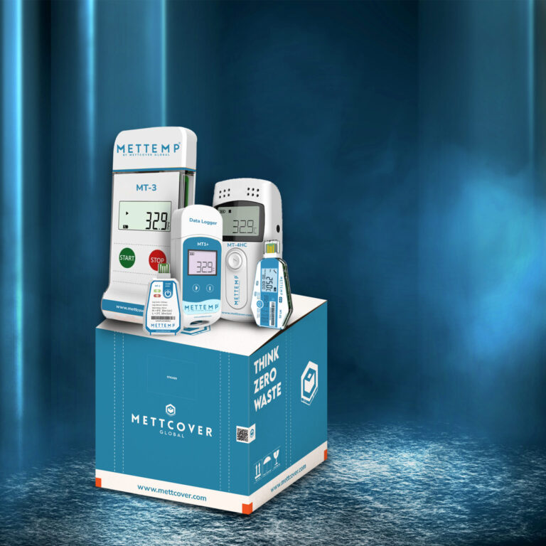 Temperature Data Loggers for Shipping . Mettemp by Mettcover.